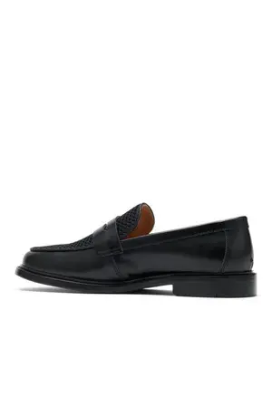 MARC NOLAN Calum Leather Penny Loafers