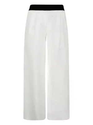 MARIA CALDERARA Cotton Trousers
