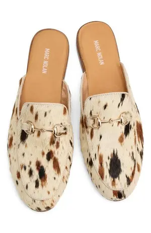 MARC NOLAN Ms. Del Sol Loafer Mule - Appaloosa