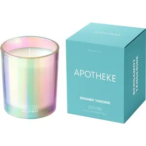 APOTHEKE Bergamot Tangerine Petite Scented Candle - Iridescent