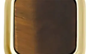 MR. ETTIKA Tiger's Eye Pendant Rope Chain Necklace