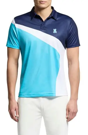Psycho Bunny Ray Colorblock Sport Polo