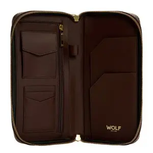 Wolf Signature Travel Case - Brown