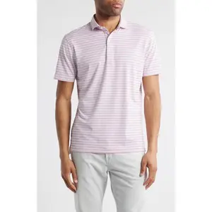 Johnnie-o Kamdon Stripe Prep-formance Golf Polo