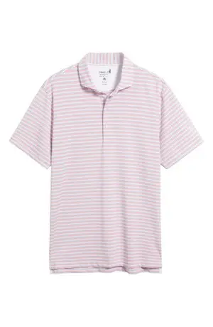 Johnnie-o Kamdon Stripe Prep-formance Golf Polo