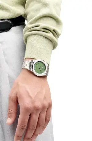 D1 MILANO Ultra Thin Bracelet Watch - Green
