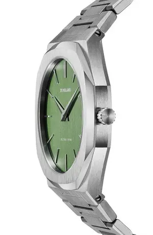 D1 MILANO Ultra Thin Bracelet Watch - Green