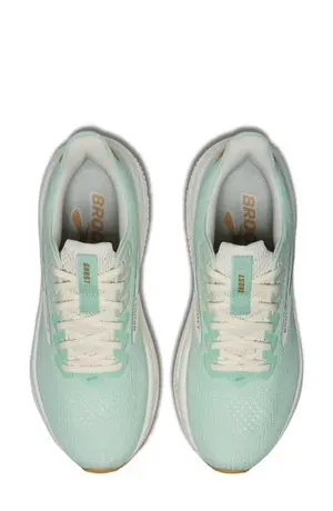 Brooks Ghost 17 Running Shoe - Honeydew/coconut/taffy