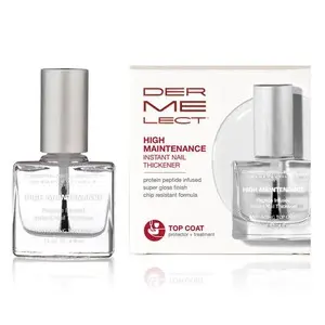 DERMELECT High Maintenance Instant Nail Thickener Top Coat - Clear