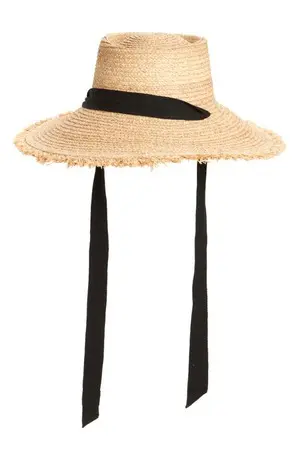 LACK OF COLOR Paloma Frayed Edge Sun Hat