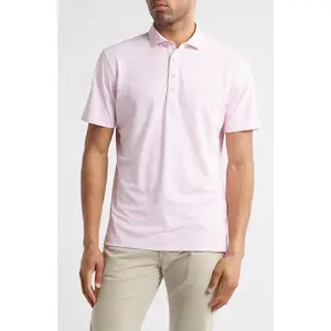 Johnnie-o Flock Yeah Flamingo Print Prep-formance Golf Polo