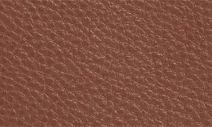 Nordstrom Pebble Leather Bifold Card Case - Chestnut