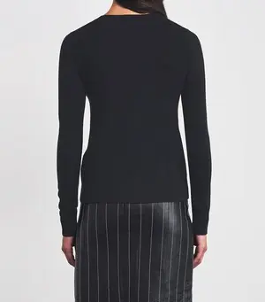 Max Mara Wool Sweater - Black