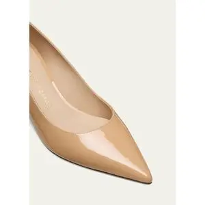 STUART WEITZMAN Power Block-heel Pumps - Adobe