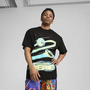 PUMA Melo Alien Skin Basketball T-shirt - Black