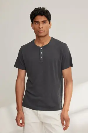 Velvet By Graham & Spencer Henley T-shirts For Men