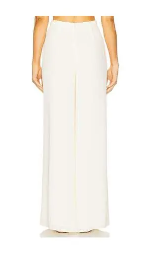 Alexis Verio Wide Leg Crepe Pants - Ivory