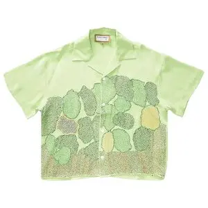 GLASS CYPRESS Silk Shirt