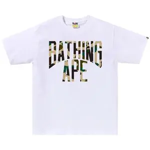 A BATHING APE 1st Camo Nyc Logo Tee - White