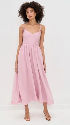EN SAISON Bree Midi Dress - Blush