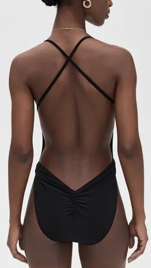 Norma Kamali Butterfly Mio One-piece