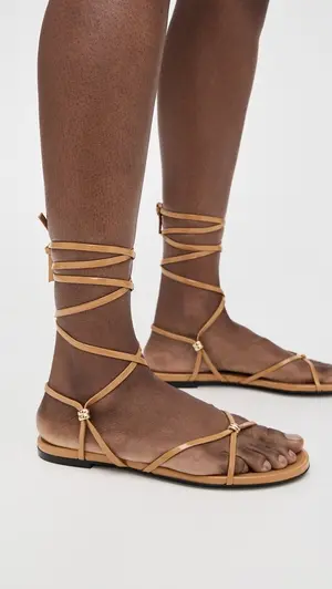 Proenza Schouler Coil Flat Sandals