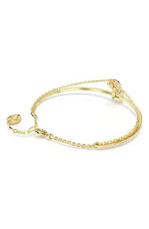 SWAROVSKI Chroma Crystal Embellished Layered Bracelet - Red