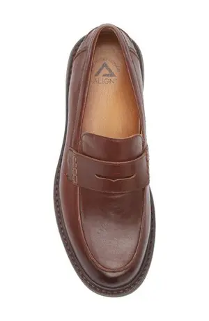 ALIGN Archer Penny Loafer - Whiskey