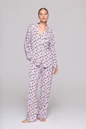 CRICKLE DAISY Yeehaw Long Pajama Set - Pastel Pink