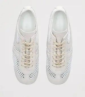 Dries Van Noten Suede Low-top Sneakers - White