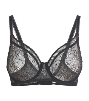 Simone Perele Spacer Plunge Comète Bra - Black