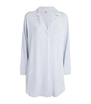 Eberjey Gisele Sleep Shirt - Blue