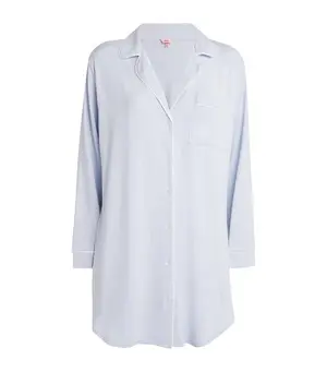 Eberjey Gisele Sleep Shirt Blue