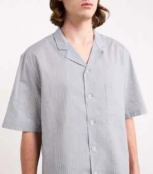 Barena Venezia Cotton-silk Striped Shirt