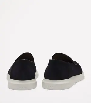 BOSS Suede Loafers - Blue