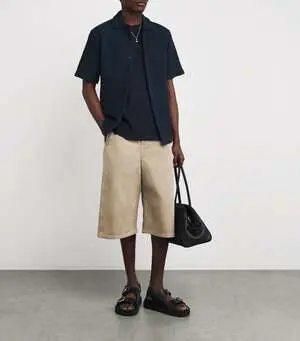 Sandro Waffle-effect Short-sleeve Shirt