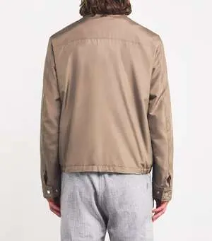 Paul & Shark Typhoon Silk Bomber Jacket