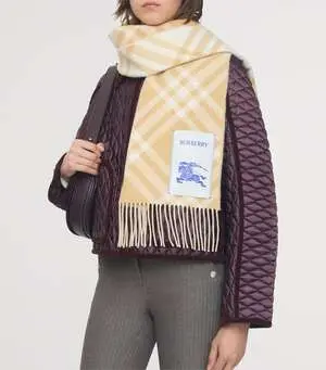 Burberry Cashmere Check Scarf