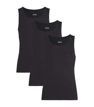 BOSS Cotton Logo Tank Top
