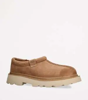 UGG Suede Tasman Lug Slippers - Brown