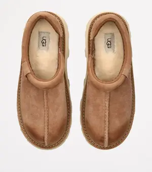 UGG Suede Tasman Lug Slippers - Brown