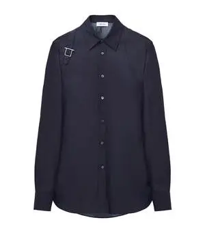 Alexander McQueen Cotton-blend Harness Shirt