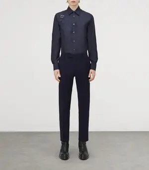 Alexander McQueen Cotton-blend Harness Shirt