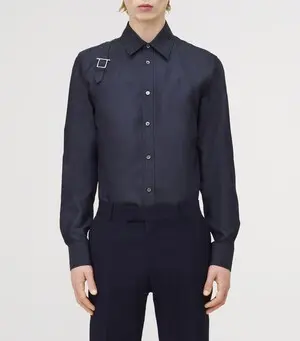 Alexander McQueen Cotton-blend Harness Shirt