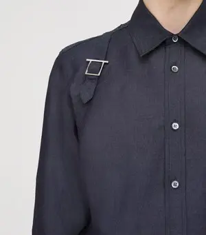 Alexander McQueen Cotton-blend Harness Shirt