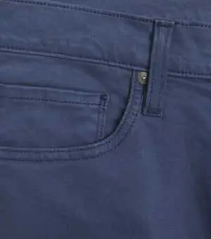 Paige Federal Slim Straight Trousers - Navy