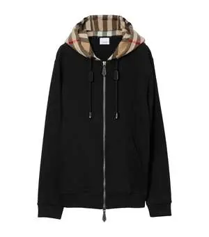 Burberry Zip Up Sweatshirts Hoodies For Men