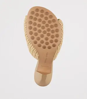 Bottega Veneta Raffia Blink Mules