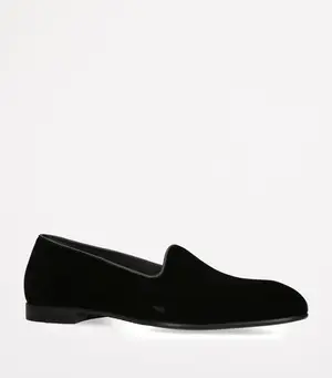 Zegna Velvet Gala Loafers