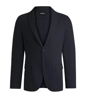 BOSS Linen-blend Slim Blazer